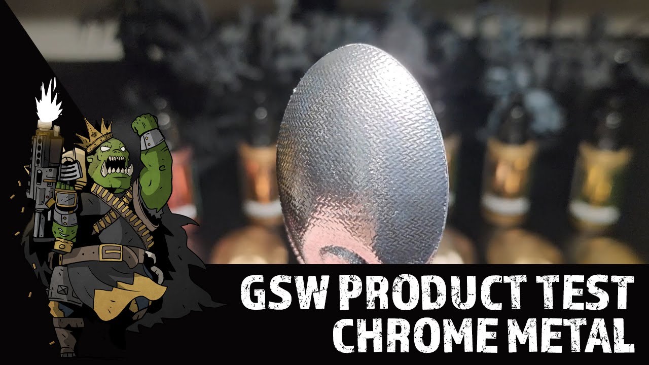 Green Stuff World Product Demonstration - Chrome Metal Colours - YouTube