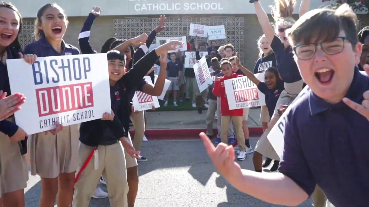 Get Up and Give! - Bishop Dunne Catholic School - YouTube