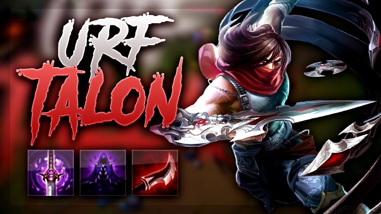 FULL DAMAGE URF TALON! - URF MODE 2017 League of Legends - YouTube