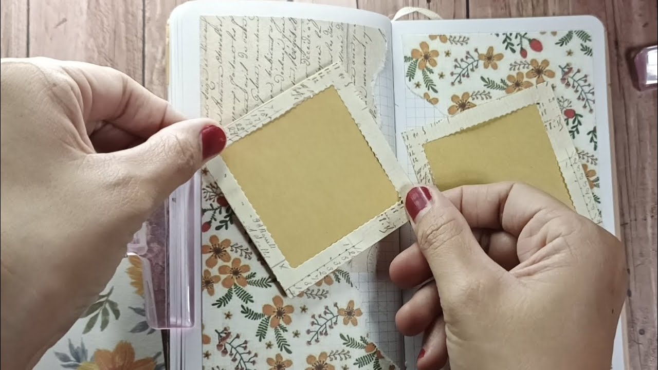 Brown And Yellow Theme | Journal With Me Vintage #scrapbook #vintage # ...