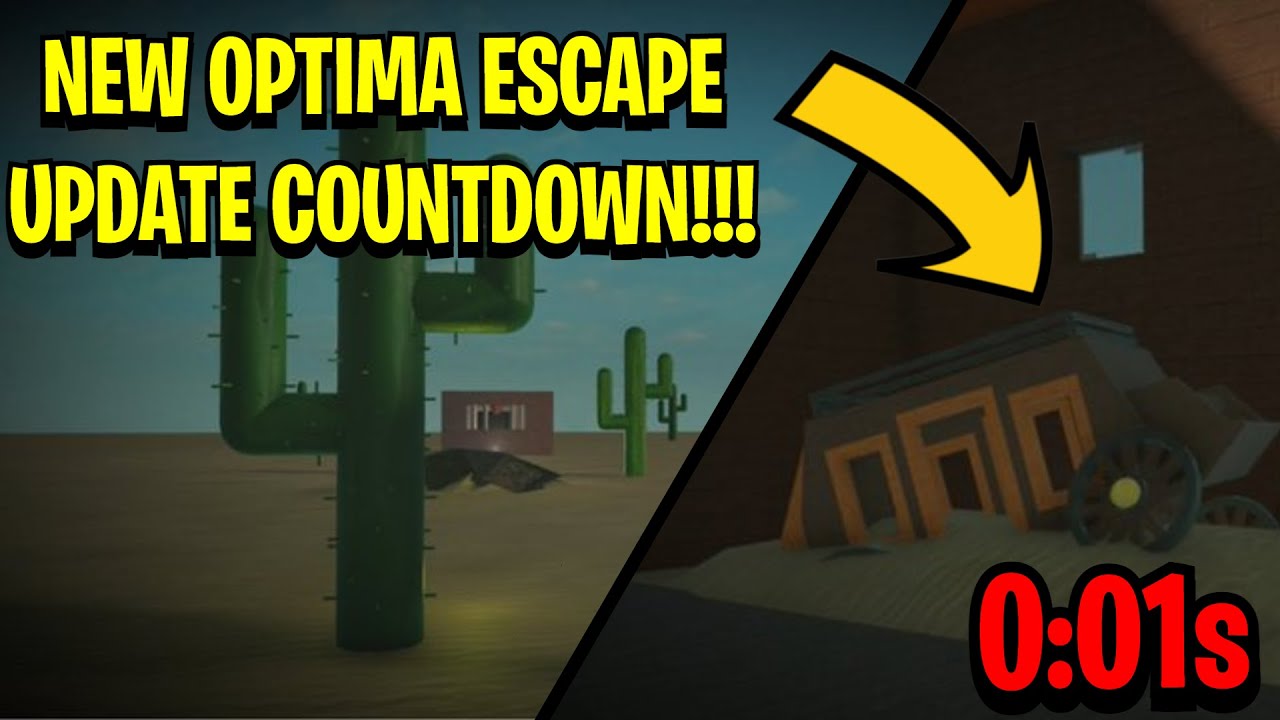 NEW RANCH UPDATE COUNTDOWN!! NEW RANCH MAP! ROBLOX OPTIMA ESCAPE LIVE ...