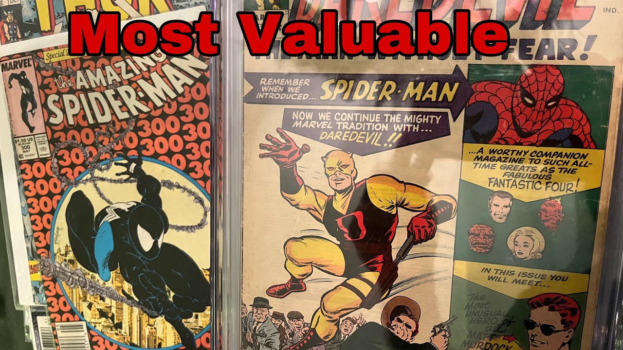 Most Valuable Comic Books in My Collection!!!!!!! - YouTube