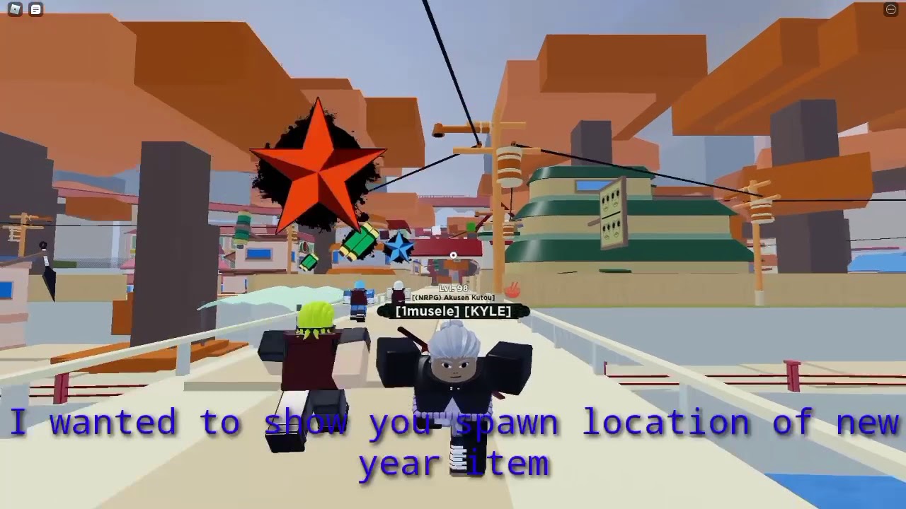 New Year Item Spawn location Firework Subjutsu/Firework katana ...