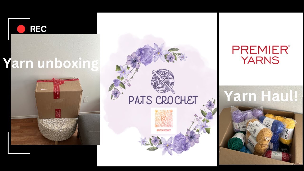 Premier Yarn Unboxing New Yarn Colors - YouTube