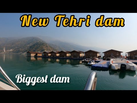 Tehri Dam 80 km From Rishikesh (Uttrakhand) cinematic video Floating ...
