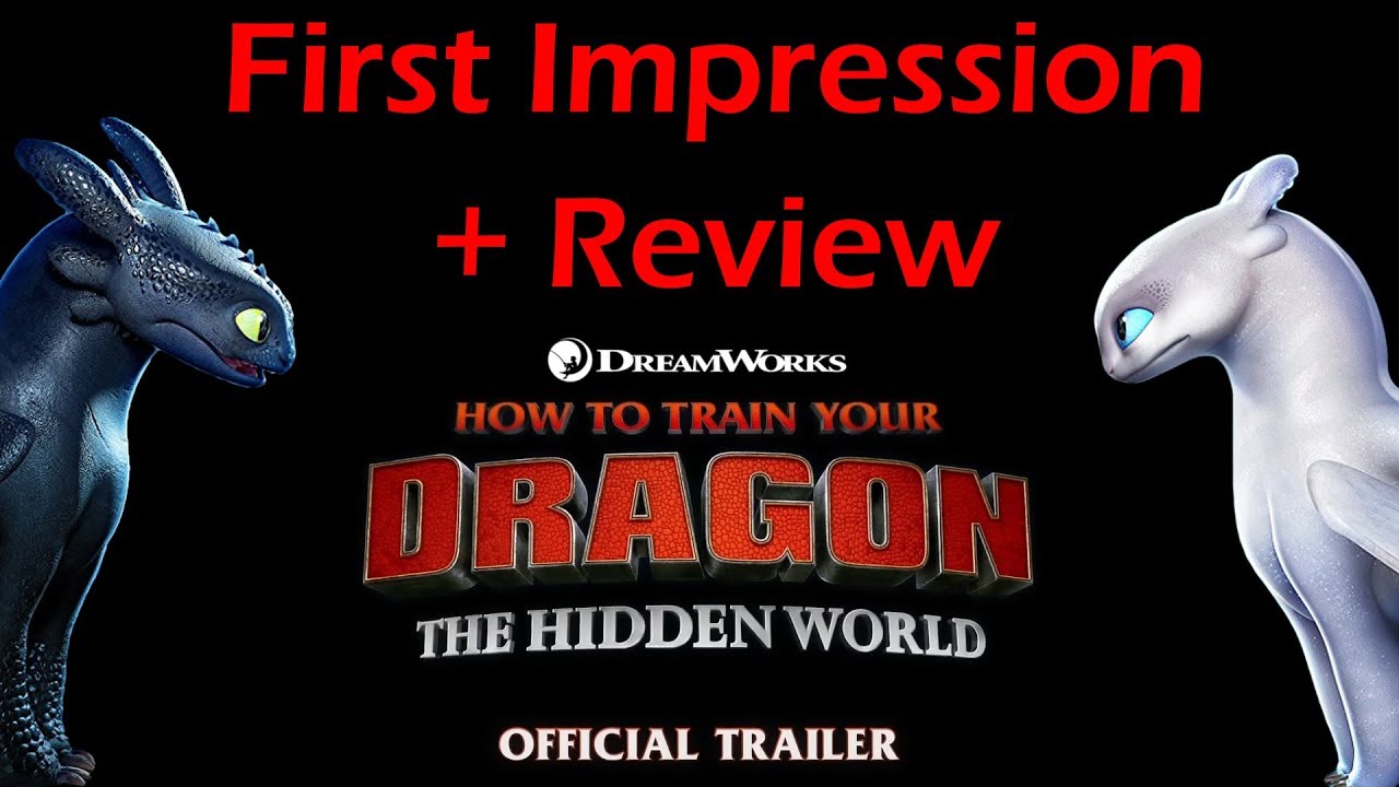 HTTYD: THW Trailer Review | First Impression | Thoughts - YouTube