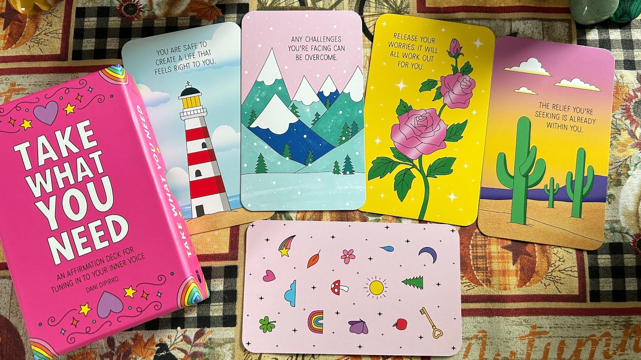 Take What You Need: An Affirmation Deck for Tuning in to Your Inner ...