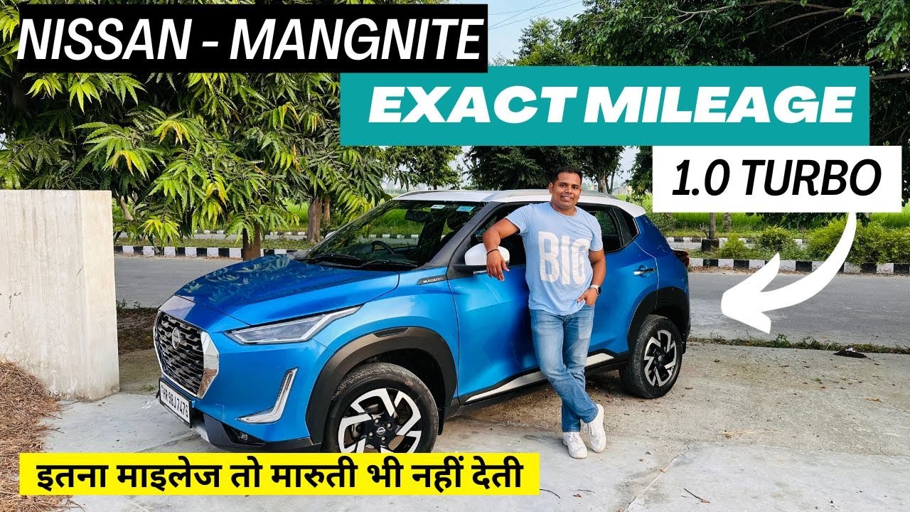 Nissan Magnite Turbo Mileage Test & Drive Review | Car Quest - YouTube