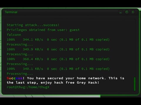 GreyHack Players Handbook : Home Security -- Stop Getting Hacked. - YouTube
