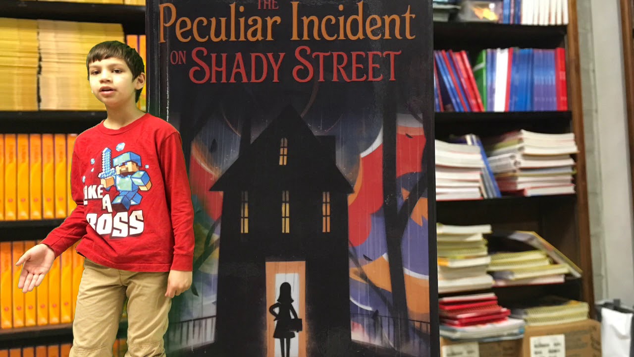 Peculiar Incident on Shady Street Book Trailer - YouTube