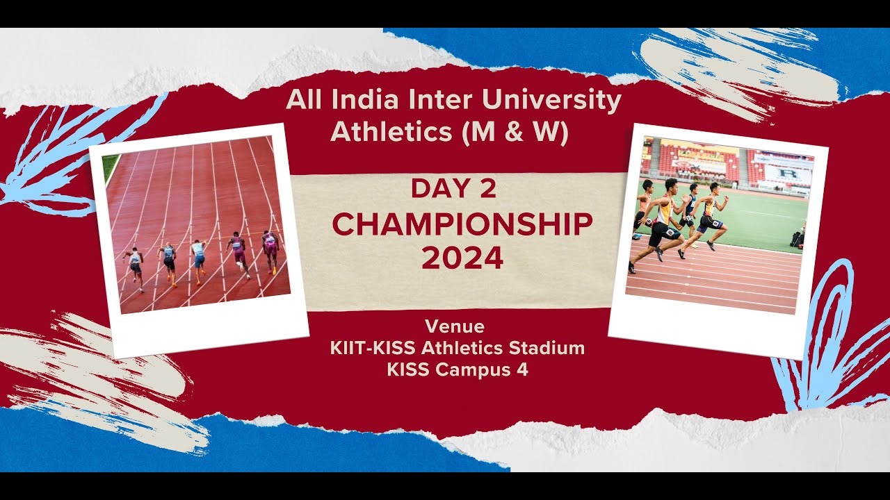 All India Inter University Athletics ( M &W ) // Championship-2024 ...