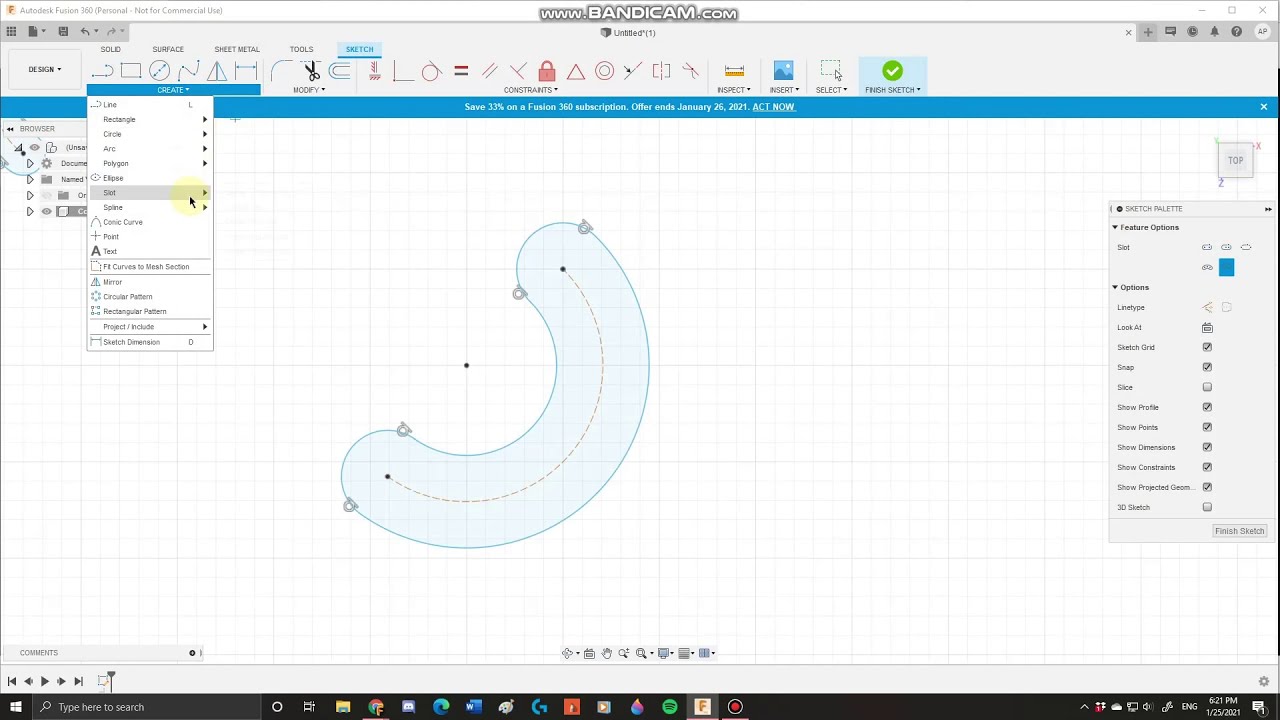 Fusion 360 Tutorials-Sketches (in-depth) - YouTube