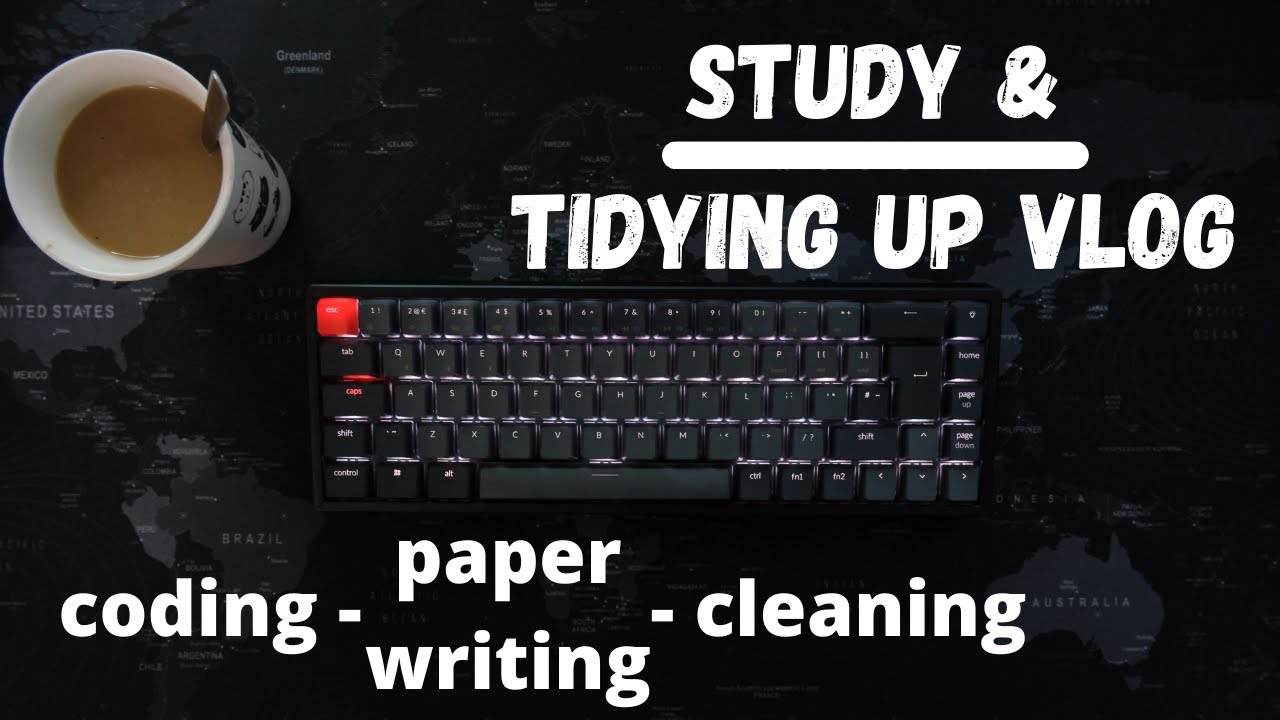 Studying And Tidying Up Short Vlog | UK Computer Science PhD Student ...