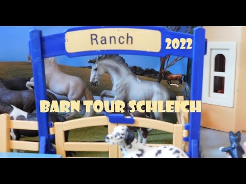 SCHLEICH, CollectA, PAPO - Barn tour 2022 - YouTube