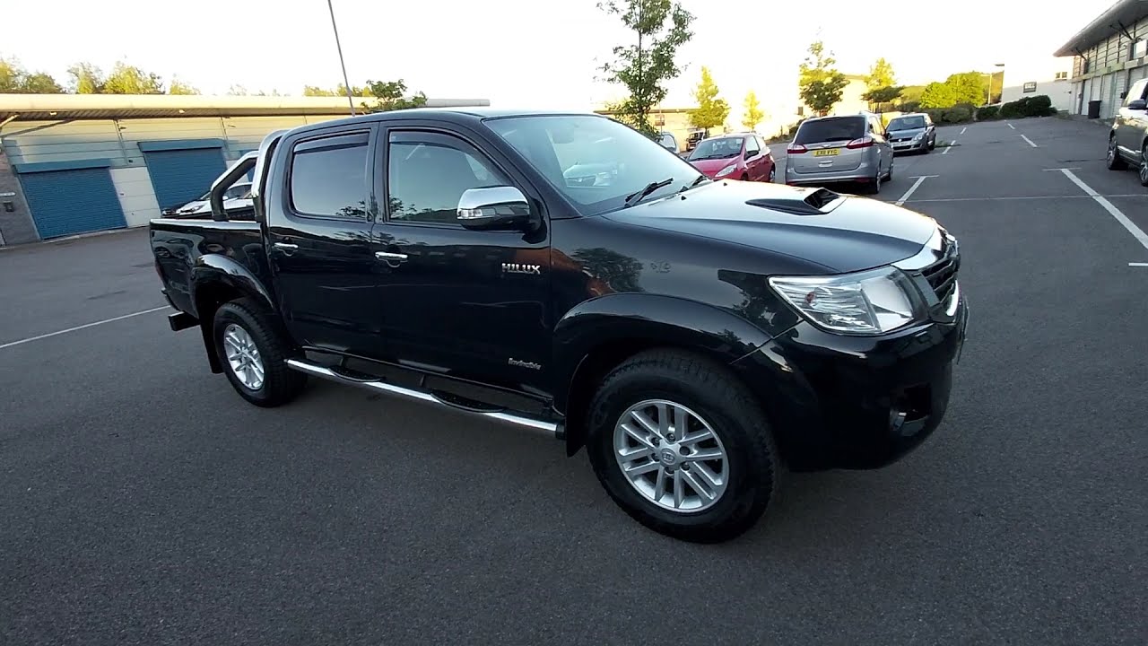 Toyota Hilux Invisible 3.0 D-4D Crewcab Pickup 2013 Reg 47k miles - YouTube