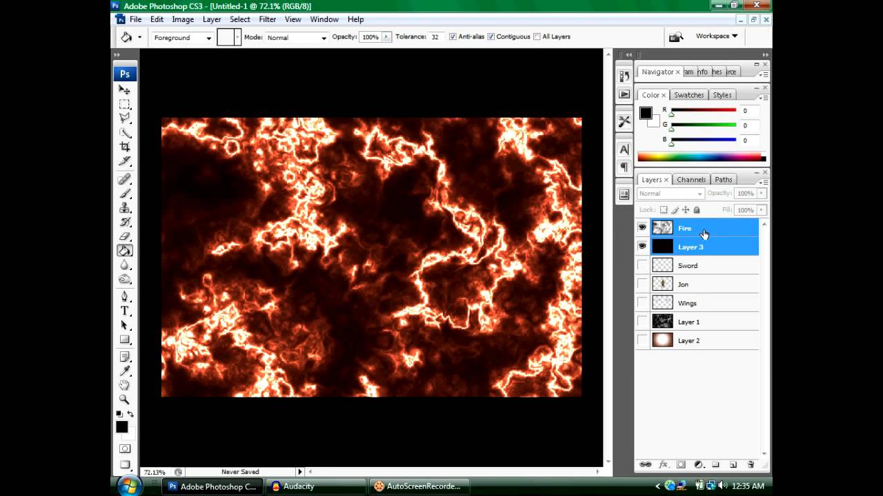 Photoshop Tutorial: Warrior of God Part 2 - YouTube
