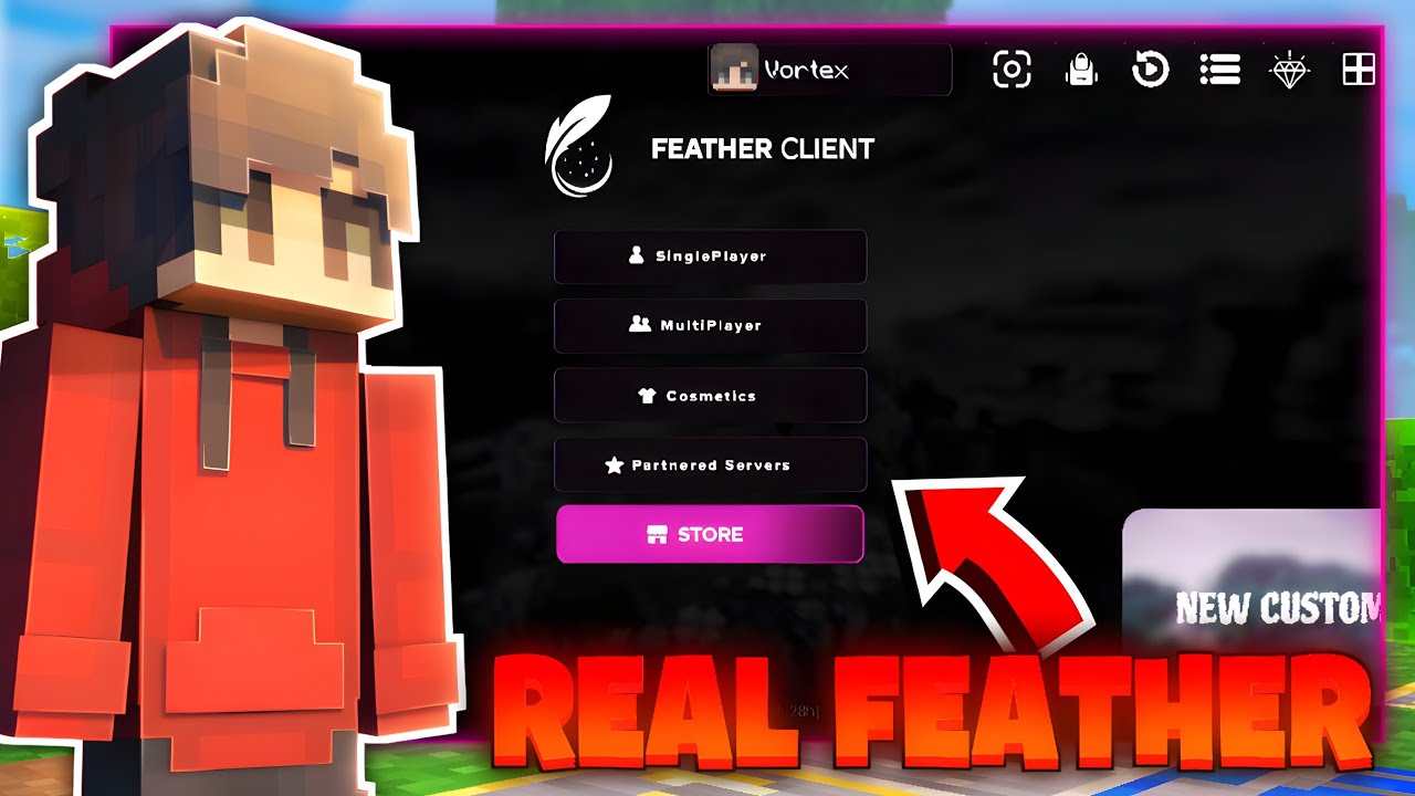 How to Install the Real Feather Client in PojavLauncher/Mojolauncher (600+ FPS in 1.21.5!) 💯 ...