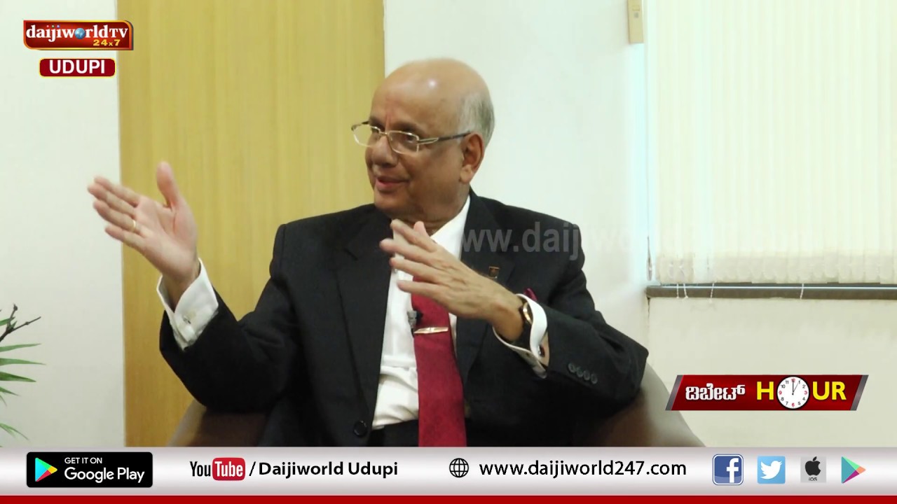 Debate Hour | Dr. H. S. Ballal | Pro Chancellor, MAHE , Manipal - YouTube