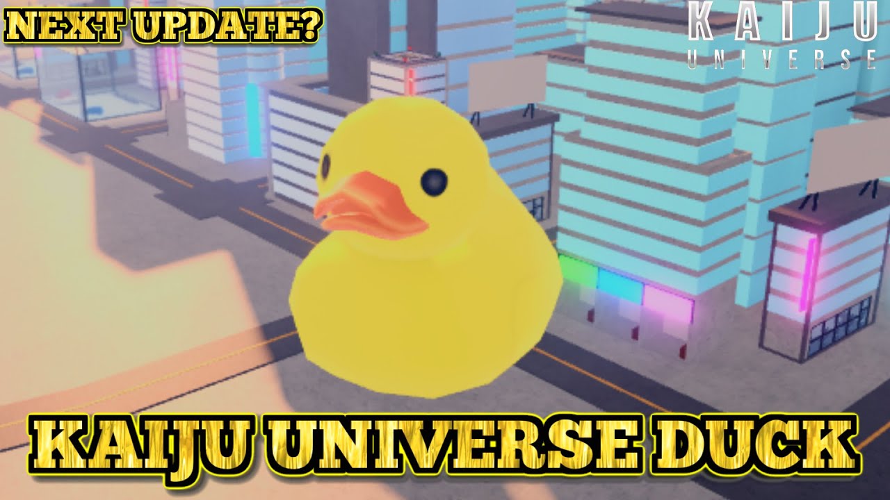 NEW DUCK KAIJU COMING TO KAIJU UNIVERSE? - YouTube