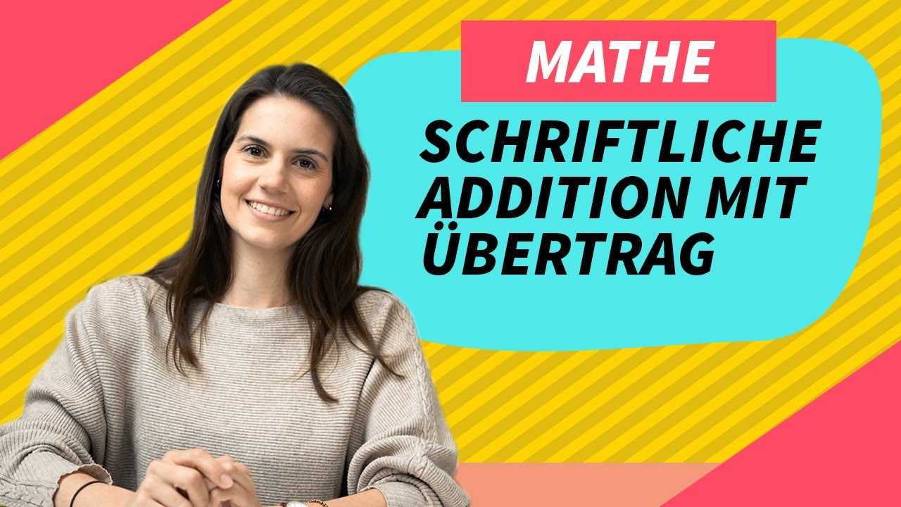Lernvideo 3 Klasse Schriftliche Addition Mit bertrag YouTube Lernvideo 3 Klasse Schriftliche Addition Mit bertrag YouTube