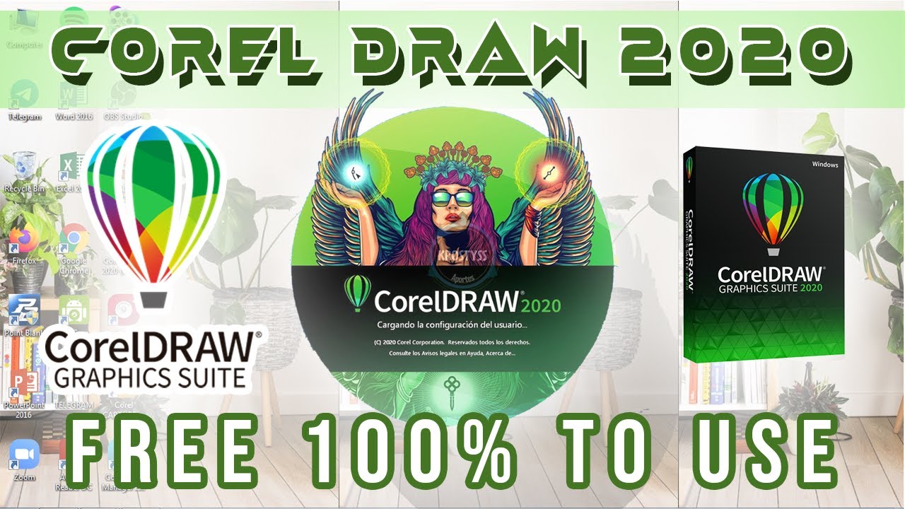 COREL DRAW 2020 | FREE TO USE & SIMPLE - YouTube