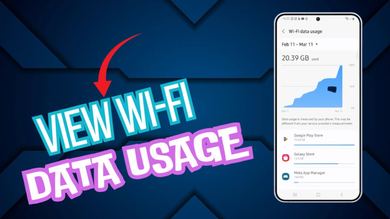 How to View Wi-Fi Data Usage On Galaxy S25 - YouTube