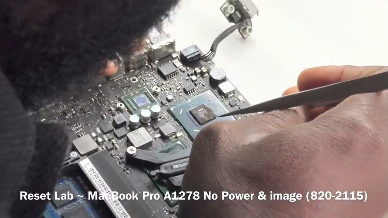 MacBook Pro A1278 (820-2936) No power & No image - YouTube
