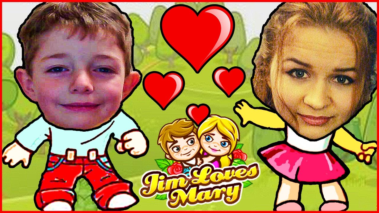 Джим и Мэри Jim Loves Mary - Мультик-игра для детей про любовь 6 - YouTube