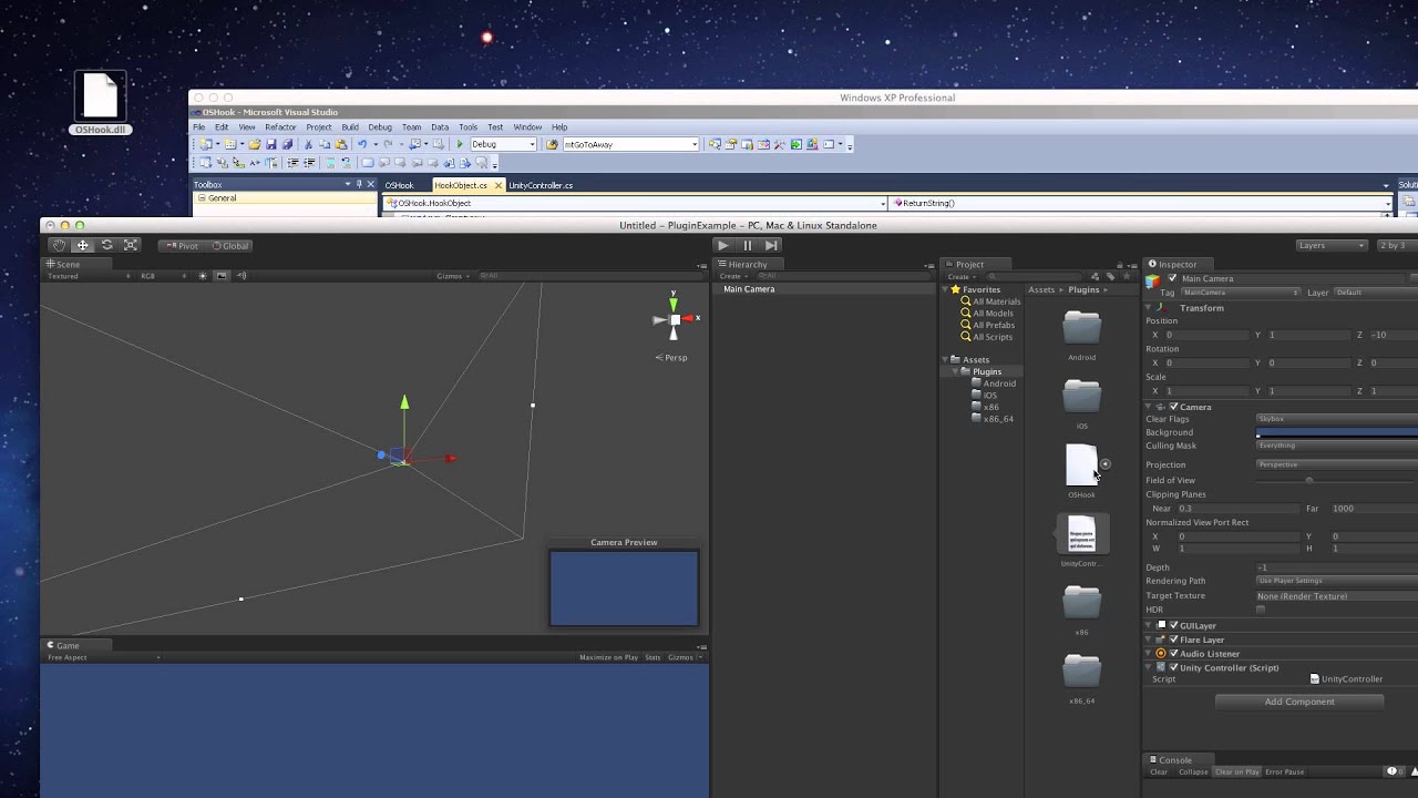 Integrating Behavior Script From C Plugin Youtube