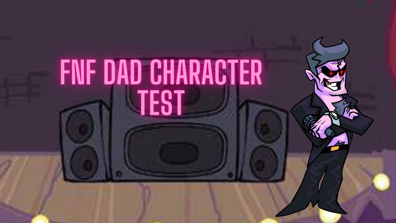 fnf dad character test. bandicam. - YouTube