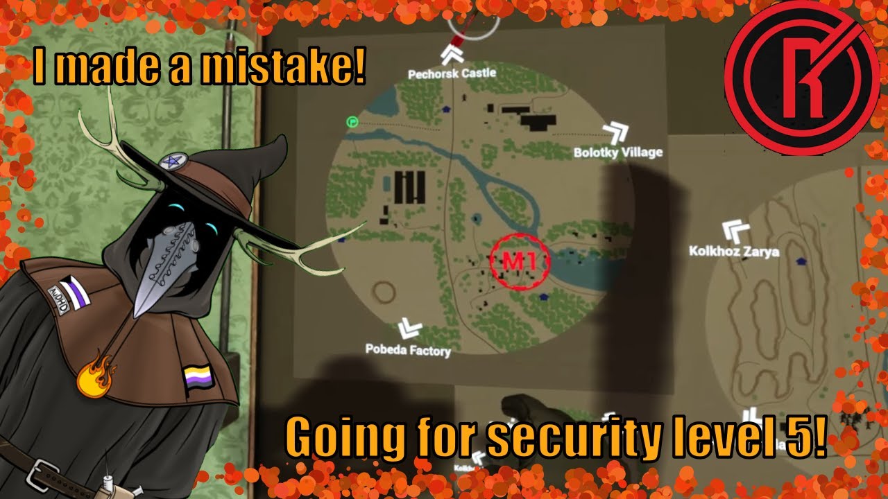 Trying to be back! and hunting for security level 5! into the radius ...