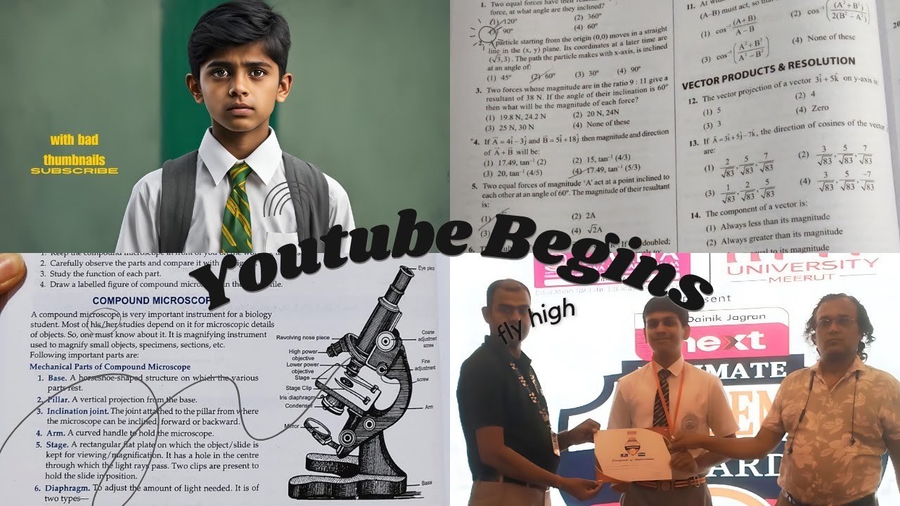 Study Vlogger or Something Else!?? | Episode 1: YouTube Begins! - YouTube