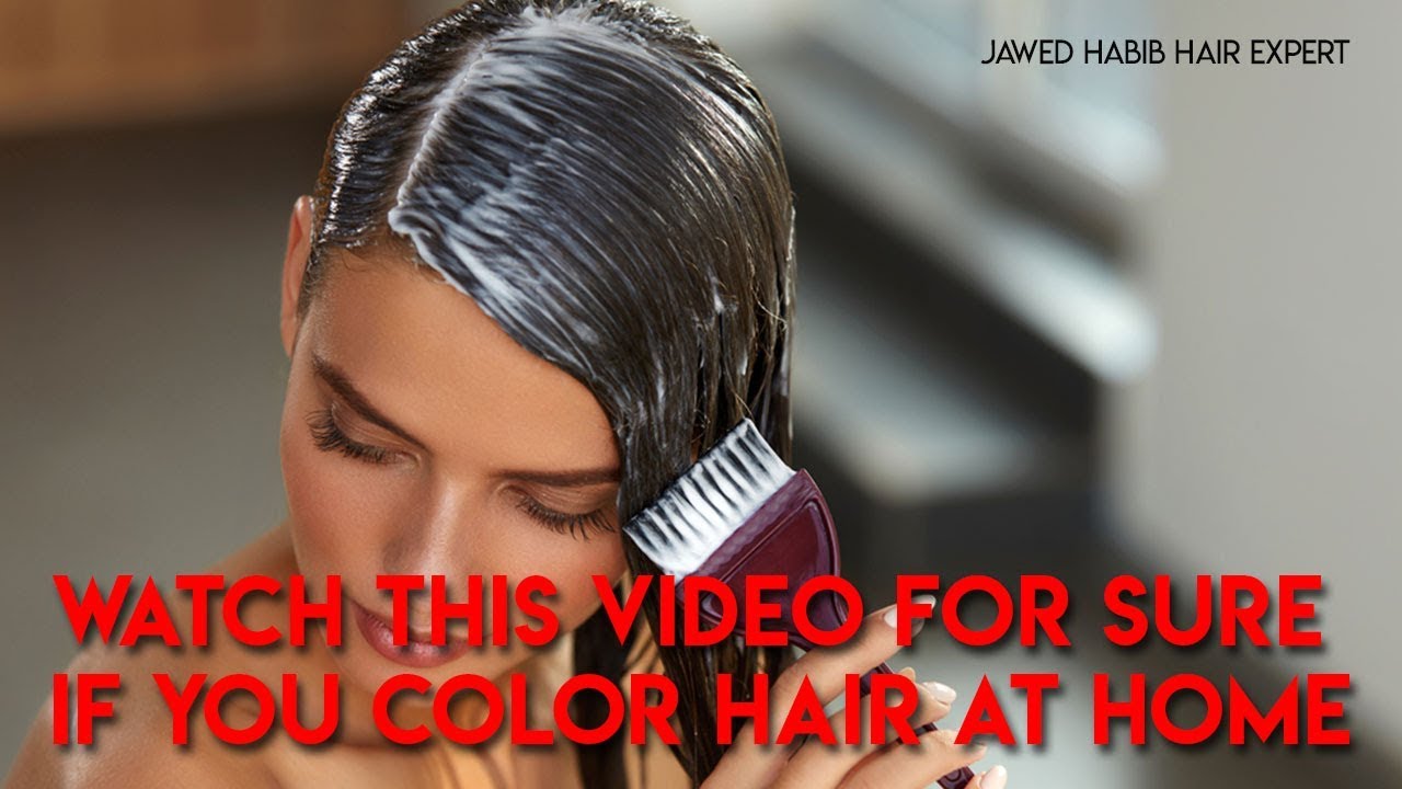 Right processing time for hair color l Jawed Habib - YouTube
