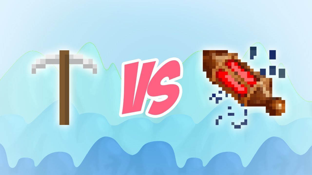 Farming with Pickaxe VS Ancestral - Growtopia - YouTube