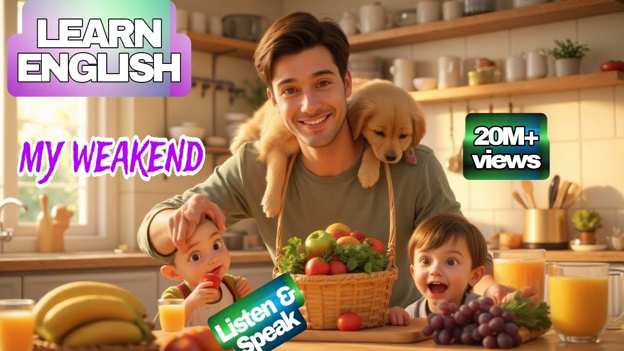 My Weekend With My Family | Improve Your English Listening And Speaking ...