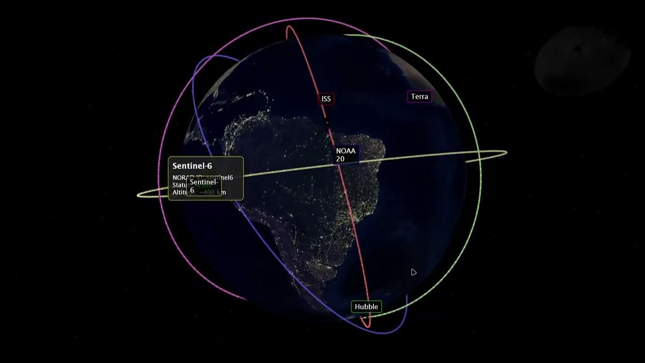 Satellite Tracker 3D: Real-Time Orbital Visualization with React ...