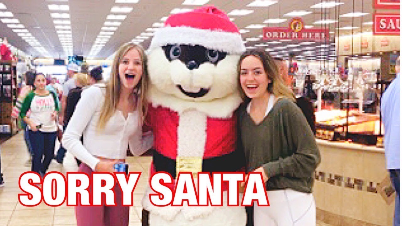 SHE STUCK HER HAND DOWN SANTAS PANTS!?!?! || Vlogmas Day 7 - YouTube