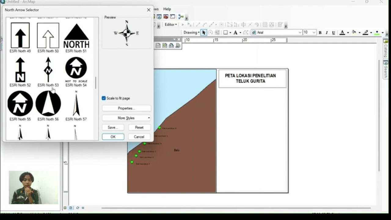 Tutorial penggunaan ArcMap - YouTube