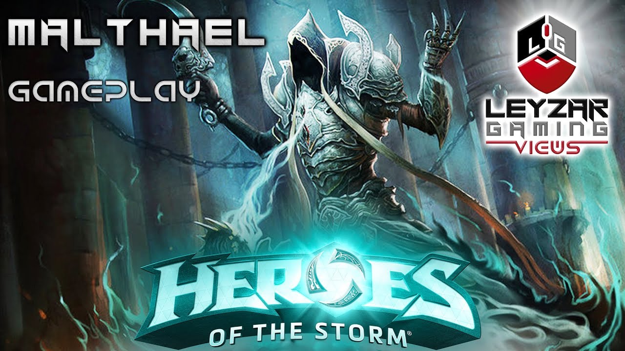 Heroes of the Storm (Gameplay) - Malthael Meta-ish Build (HotS Malthael ...