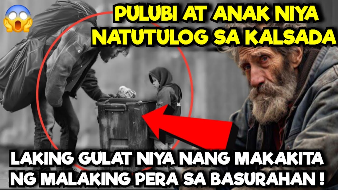 PULUBI AT ANAK NIYA NATUTULOG SA KALSADA, NAGULAT SIYA NG MAKAKITA NG ...