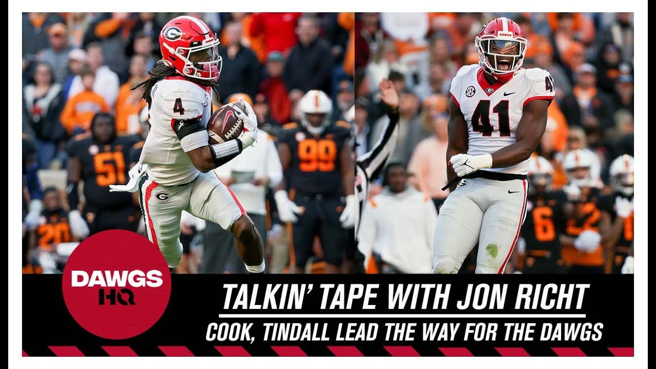Talkin' Tape with Jon Richt: Cook, Tindall Lead the Way in Dominant Win ...