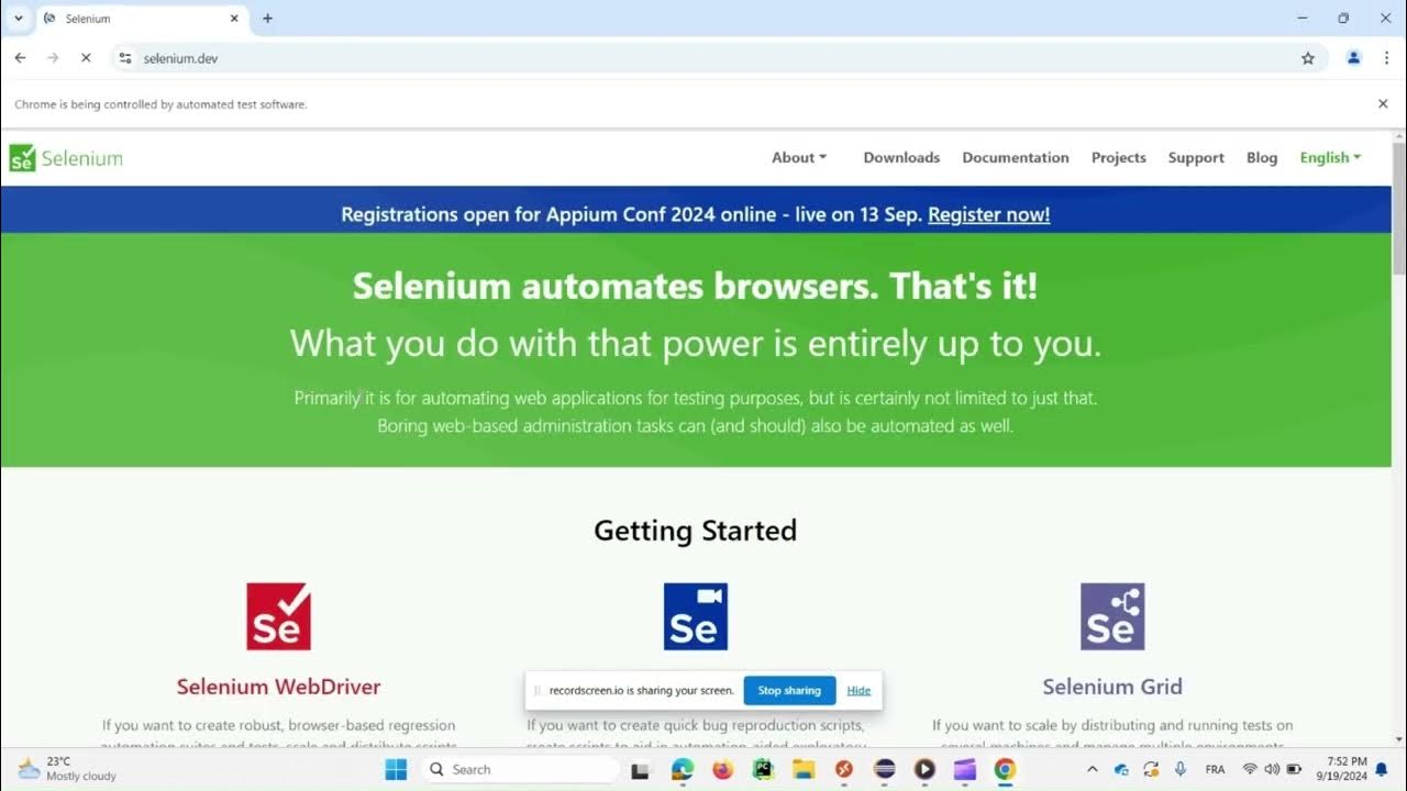 How to scroll to element in Selenium 4? it's NEW!!! (part 1) - YouTube
