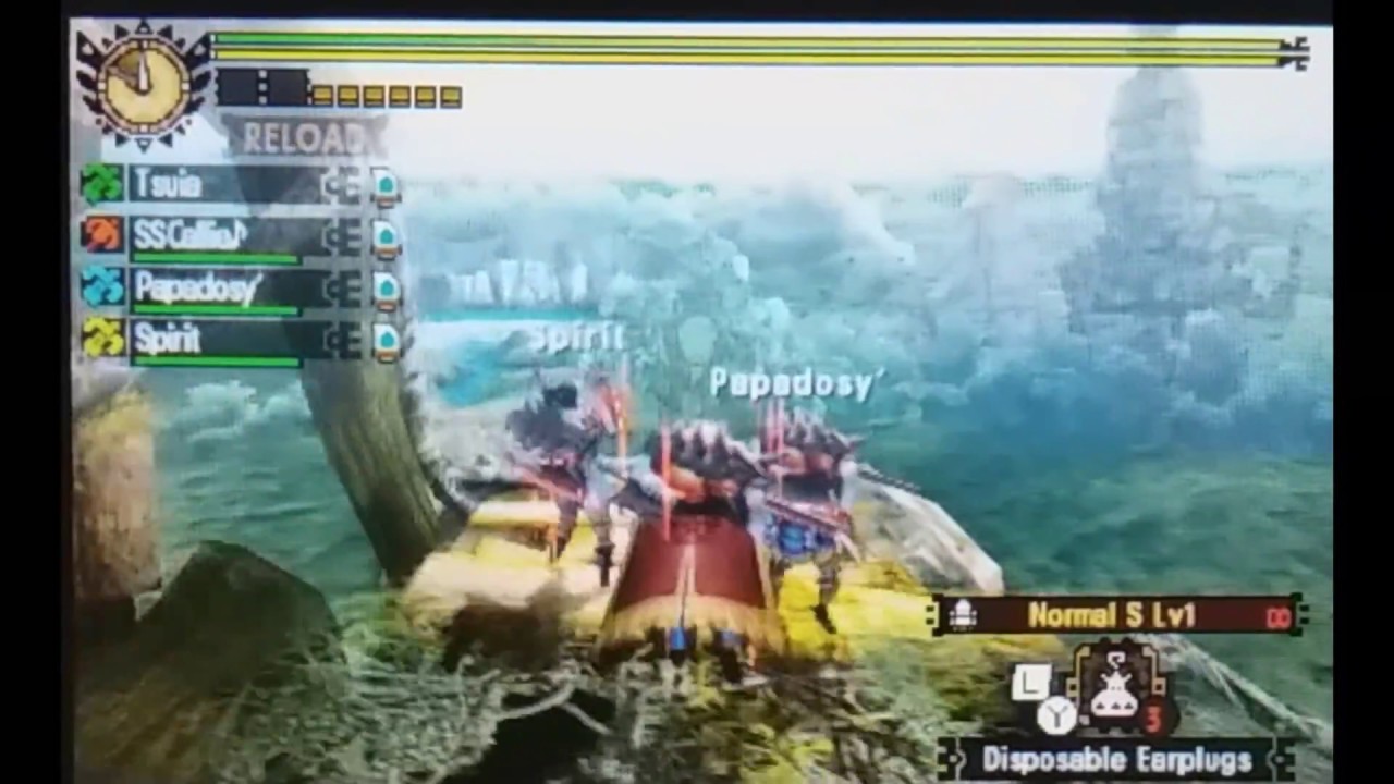 MH4U/MH4G - Guild Quest lv140 Diablos and Deviljho (HAME) 5'50min - YouTube