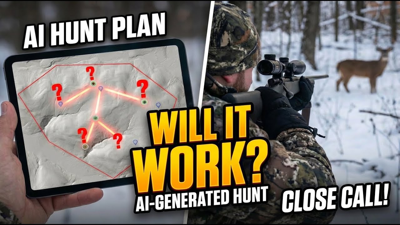 I saw 12 deer on PUBLIC LAND using this AI generated HUNT PLAN - YouTube