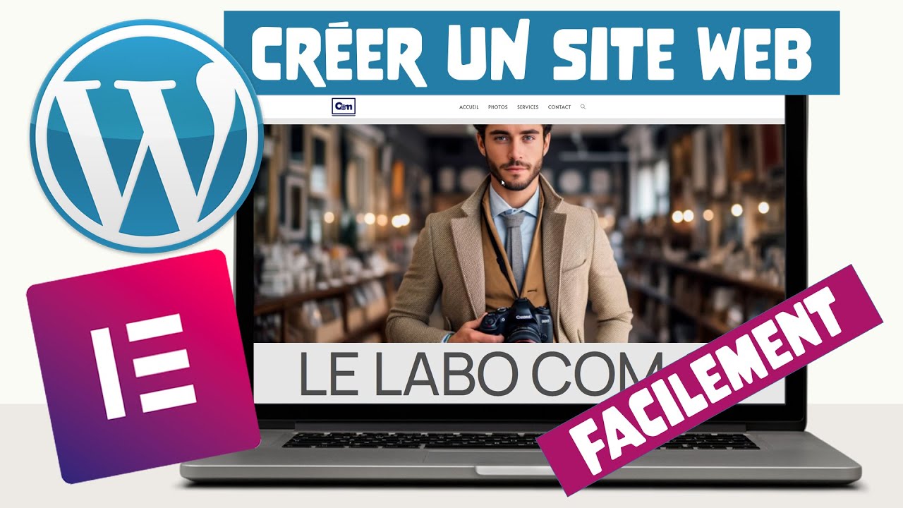 Formation WordPress - Comment créer un Site Web facilement sur Wordpress avec Elementor - YouTube