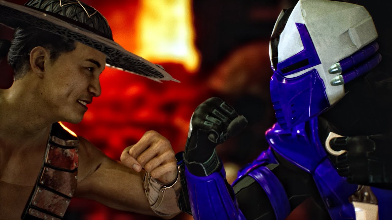 Mortal Kombat 1 Kung Lao MK3 VS Cyber Smoke MK3 - YouTube