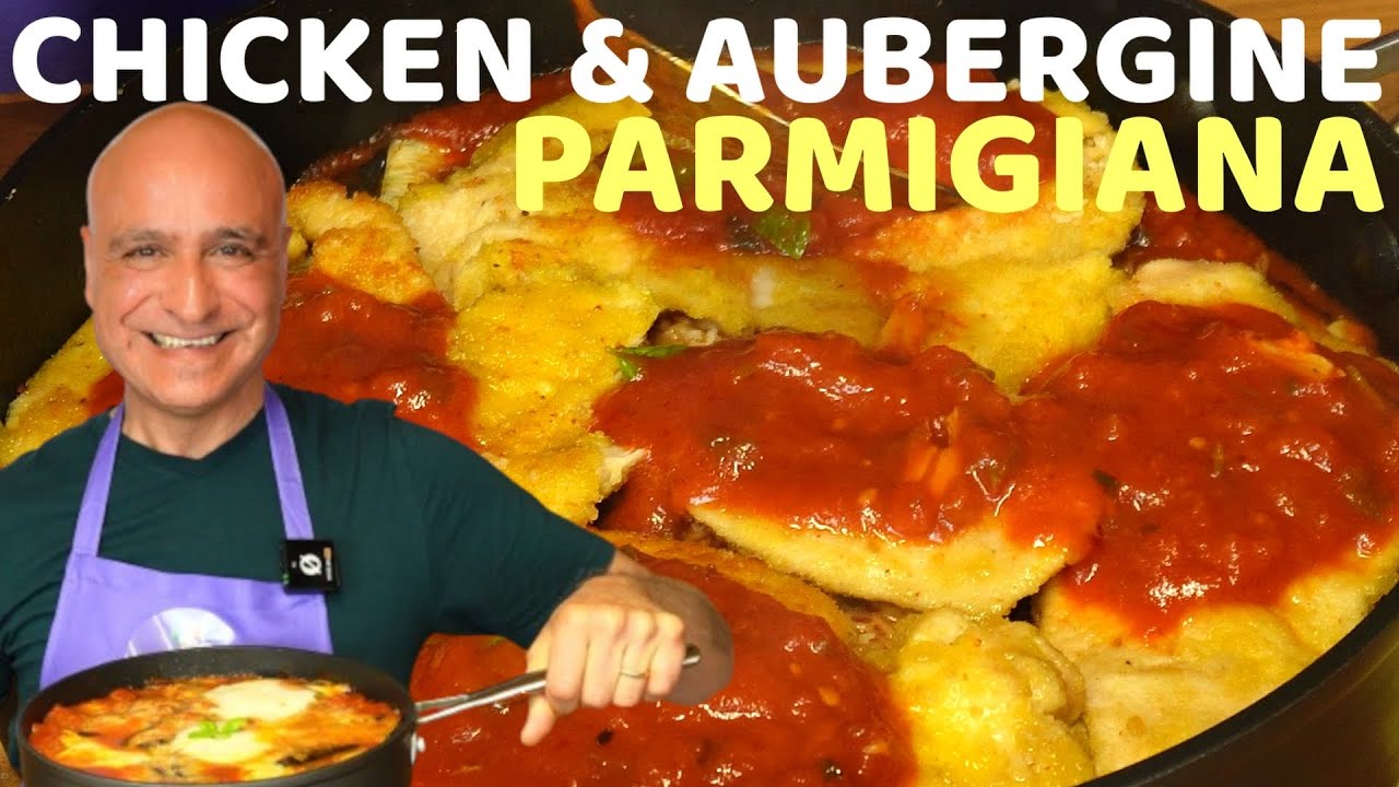 Chicken & Aubergine Parmigiana | TortellinoTime - YouTube