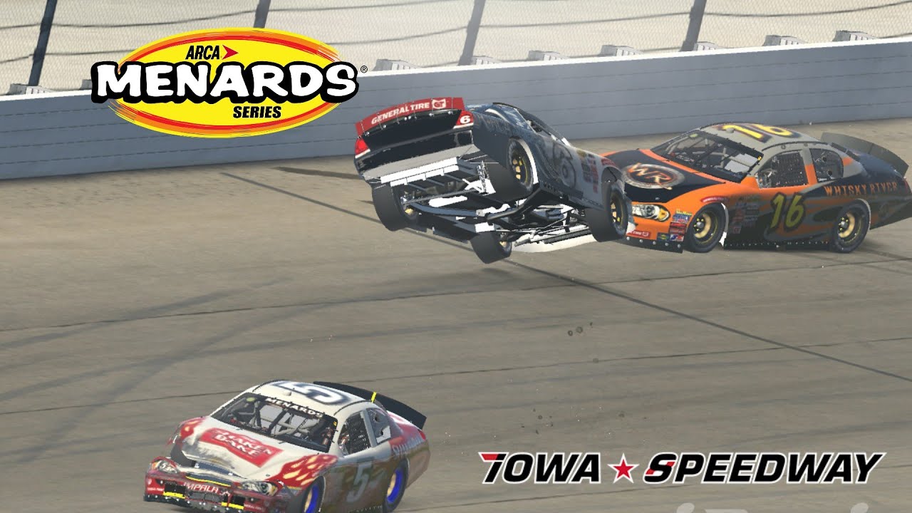 iRacing: ARCA Menards Series from Iowa Speedway - YouTube