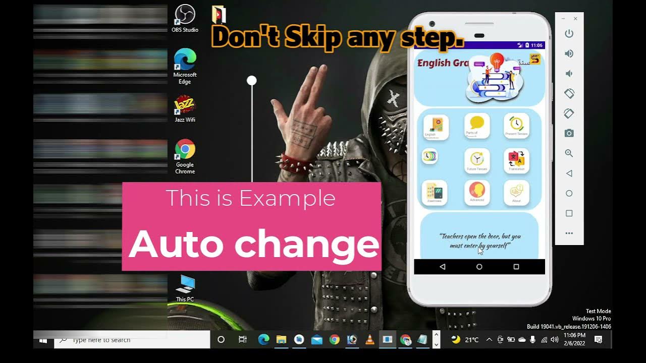 How to make Text Flipper Auto Change Text in Android Studio | TextView Flip Source Code ...