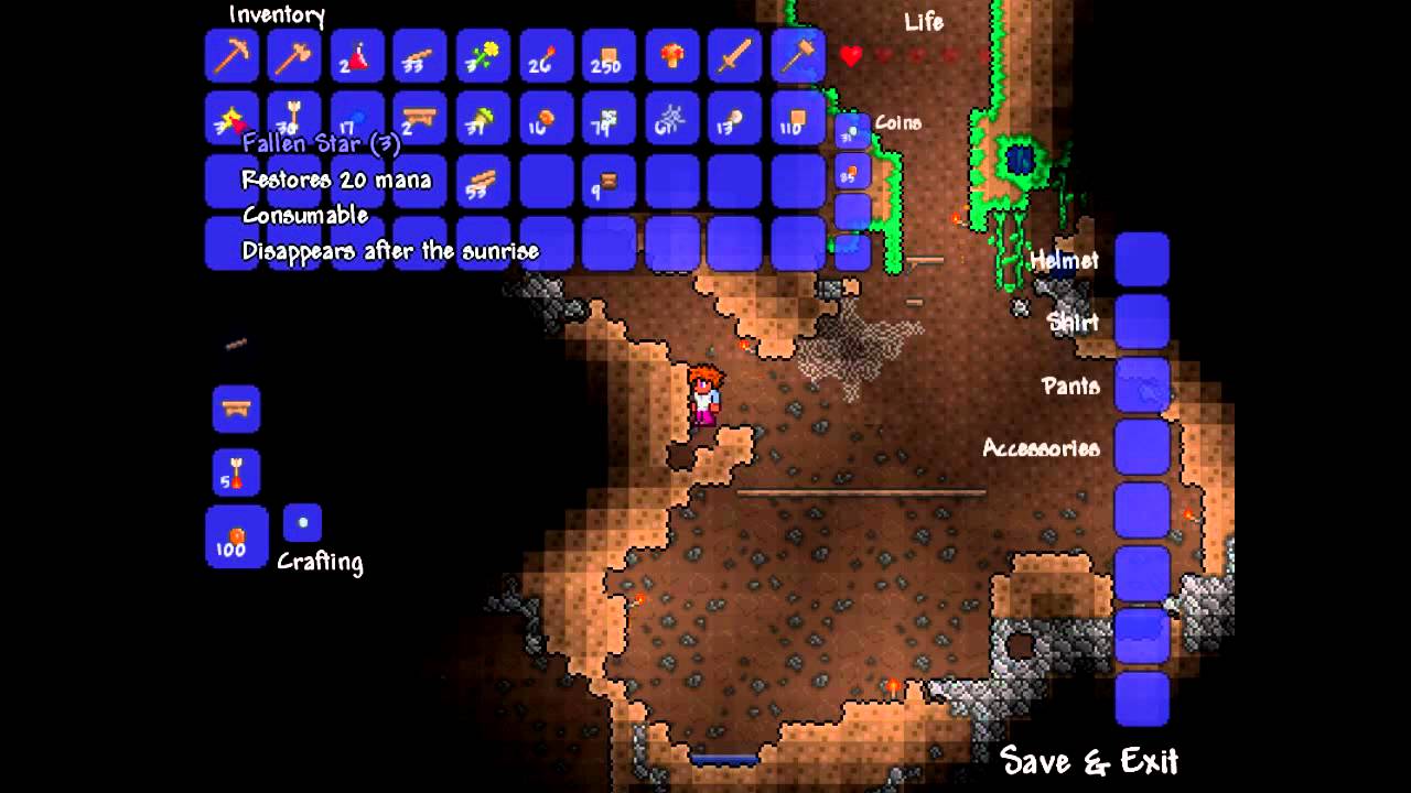 Terraria Episode 3 - Dig dig dig! - YouTube